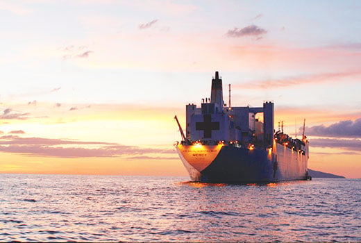 Structured Cabling for a United States Navy Hospital Ship